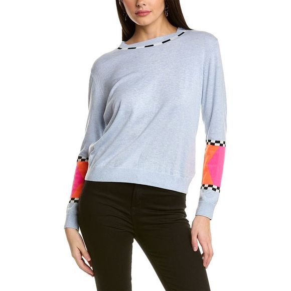 WISPR | Sweaters | Wispr Chevron Stripe Silkblend Sweater | Poshmark